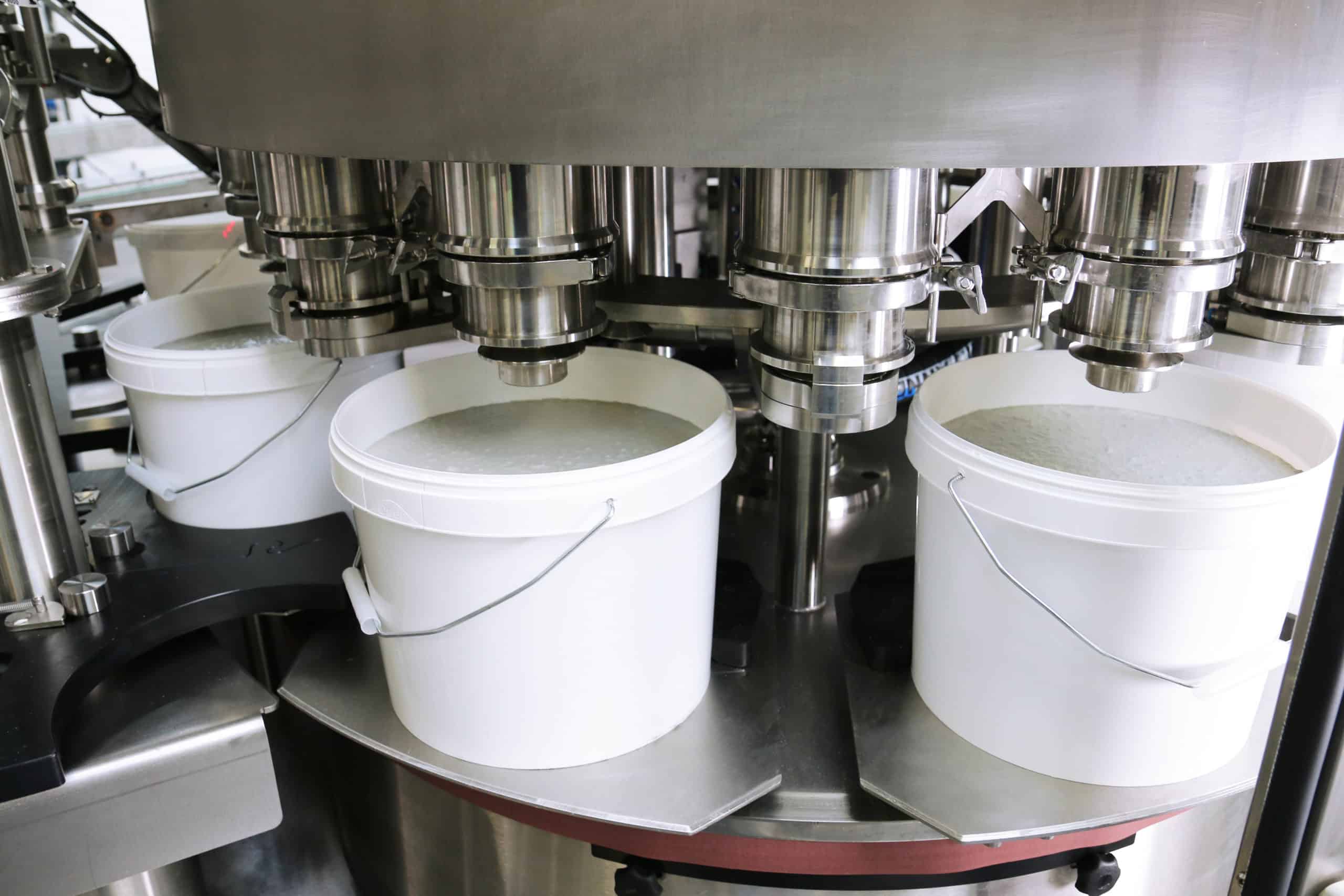 Pail filling machine - Bucket filler - capper solution - PACKR